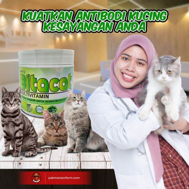 [FREEGIFT + READY STOCK ] BITACAT VITAMIN KUCING BITACAT MULTIVITAMIN ...