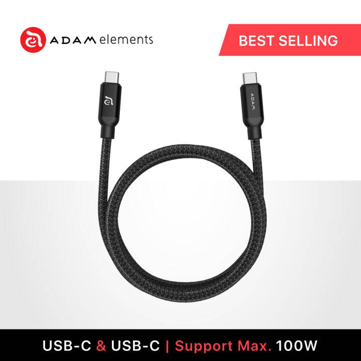 CASA C200 สายชาร์จ USB-C เป็น USB-C 100W | Lazada.co.th