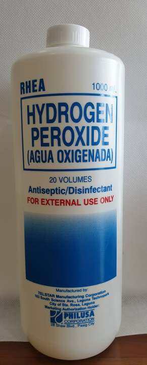 Rhea Hydrogen Peroxide 20 volumes 1 liter | Lazada PH