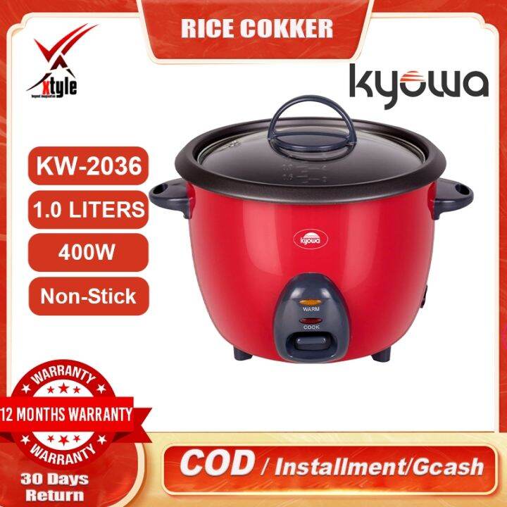 Kyowa Rice Cooker 1.0L 5 cups (Red) KW-2036 | Lazada PH