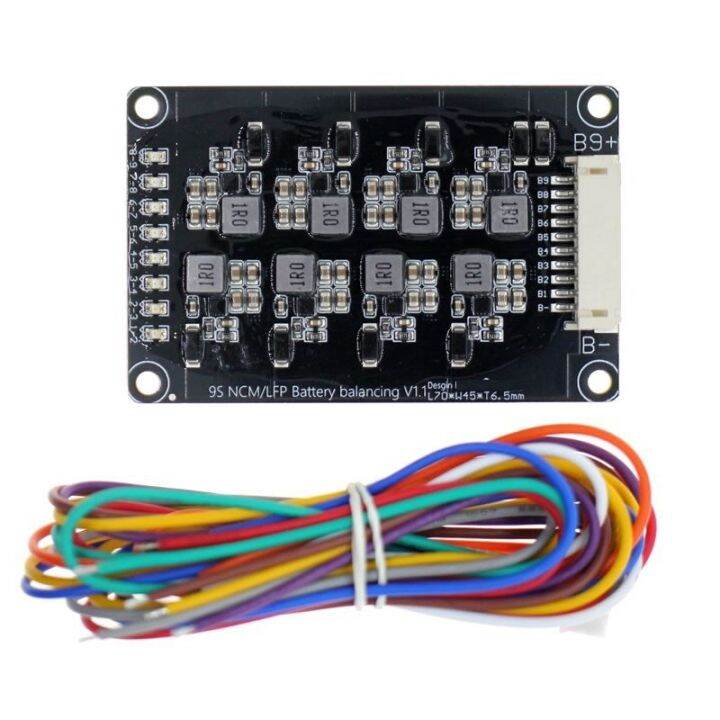 1.2A 9S Active Equalizer Balancer Equalizer Module Li-Ion Lifepo4 Lithium Battery Active ...