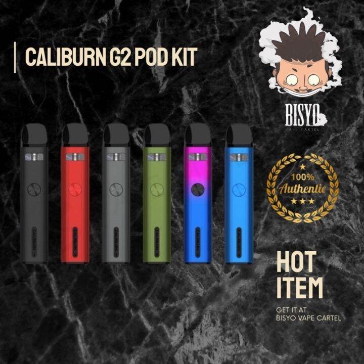 COD [Legit] Caliburn G2 Pod Kit Cod Manila Ship Within 24 Hours | Lazada PH