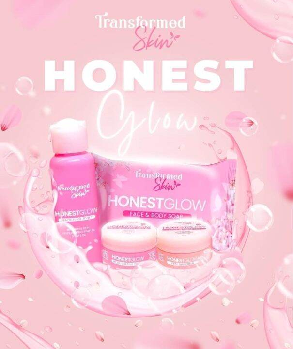 HONESTGLOW Facial Set by Transformed Skin | Lazada PH
