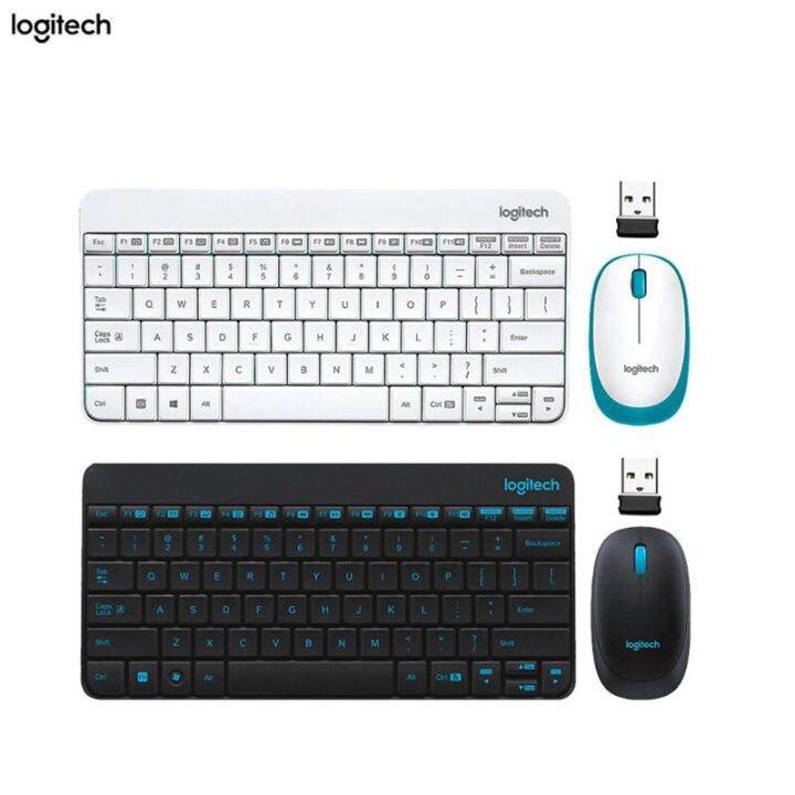 Logitech Mk245 Usb Nano Mini Wireless Gaming Keyboard Set 1000dpi Ergonomic Mouse Combos Set For