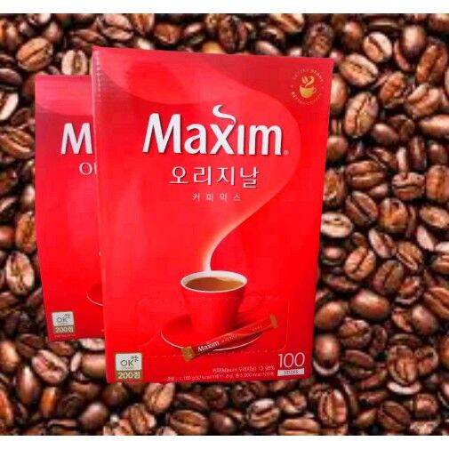 Maxim Original Coffee Mix 100 sticks | Lazada PH