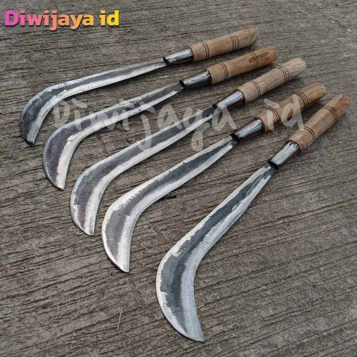 Arit Babat Rumput Panjang - Sabit Rumput Baja Super Tajam Super Kuat ...