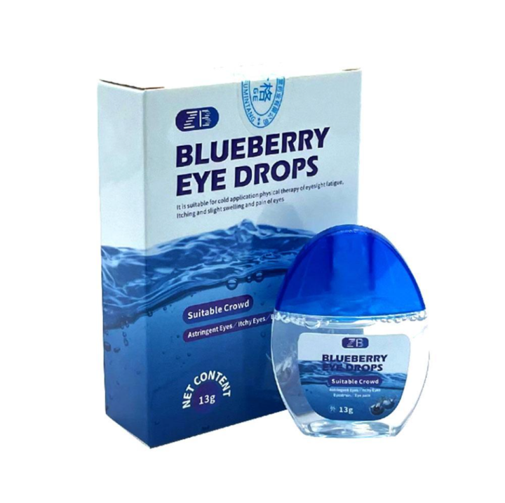 ORIGINAL Blueberry Eye Drop Relieves Red Eyes Discomfort Blurred Vision ...