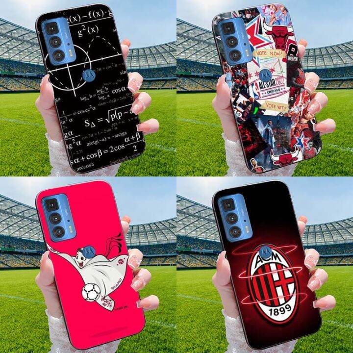 เคสซิลิโคนแบบนิ่มเคสสำหรับ Motorola Moto Edge 20 Pro Football | Lazada ...