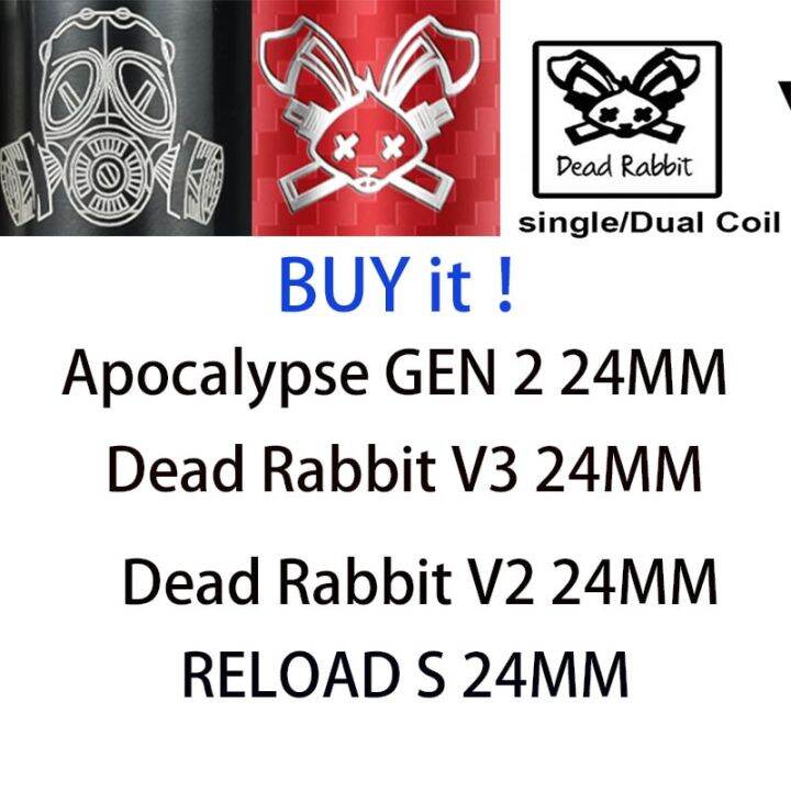 RDA-Apocalypse GEN 2 BSKR V3 Mesh Pro 25 Wasp Fev Haku QP KALI Zeus Z X ...