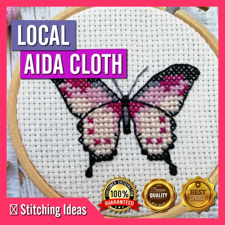 Aida Cloth For Cross Stitching | Lazada PH