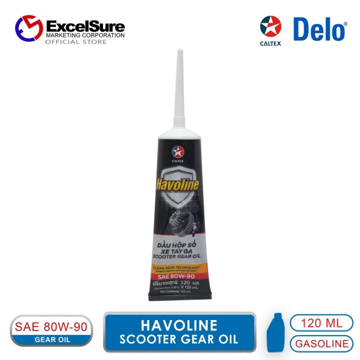 Caltex Havoline Scooter Gear Oil 120ML | Lazada PH
