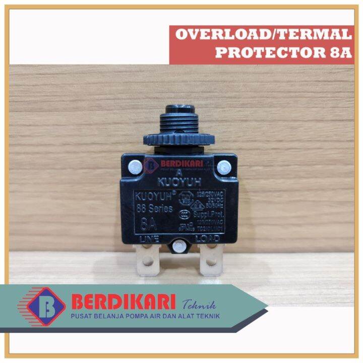 Circuit Breaker Push Button Overload Switch Protector Portector Pompa ...