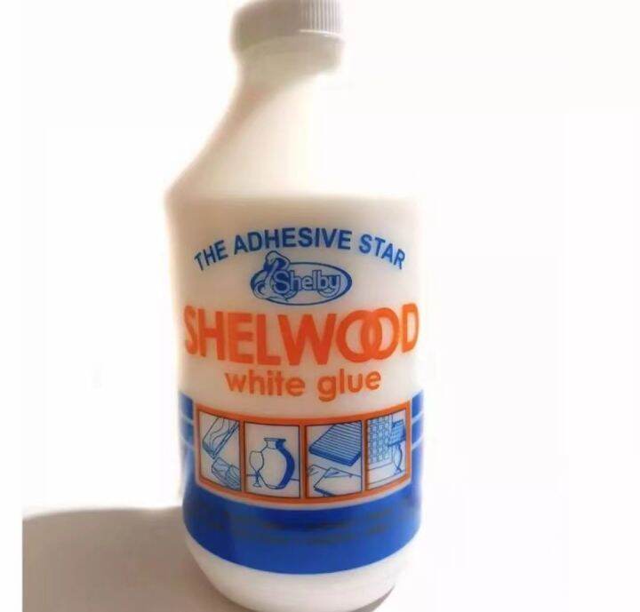 Shelby Shel wood White Glue 1/2 KL 500g OR 1KL 1000g The Adhesive Star ...