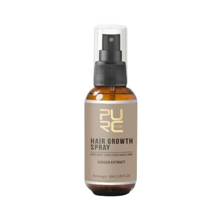 PURC Hair Growth Spray 30ML Hair Grower Hair Care 100% Pure Natural ...