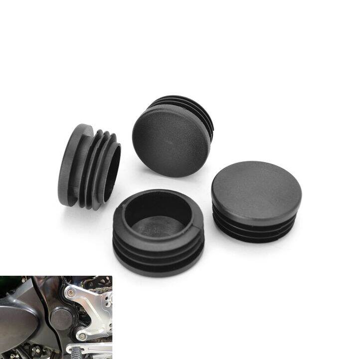 4Ppcs Motorcycle Frame Hole Cover Caps Plugs Decor Set For Kawasaki ...