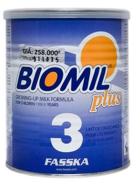 Sữa bột Fasska Biomil 3 cho bé từ 1-3 tuổi | Lazada.vn