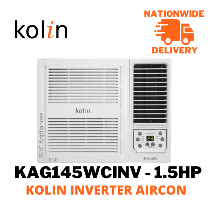 Kolin KAG145WCINV 1.5 HP Window Type Airconditioner (NATIONWIDE ...