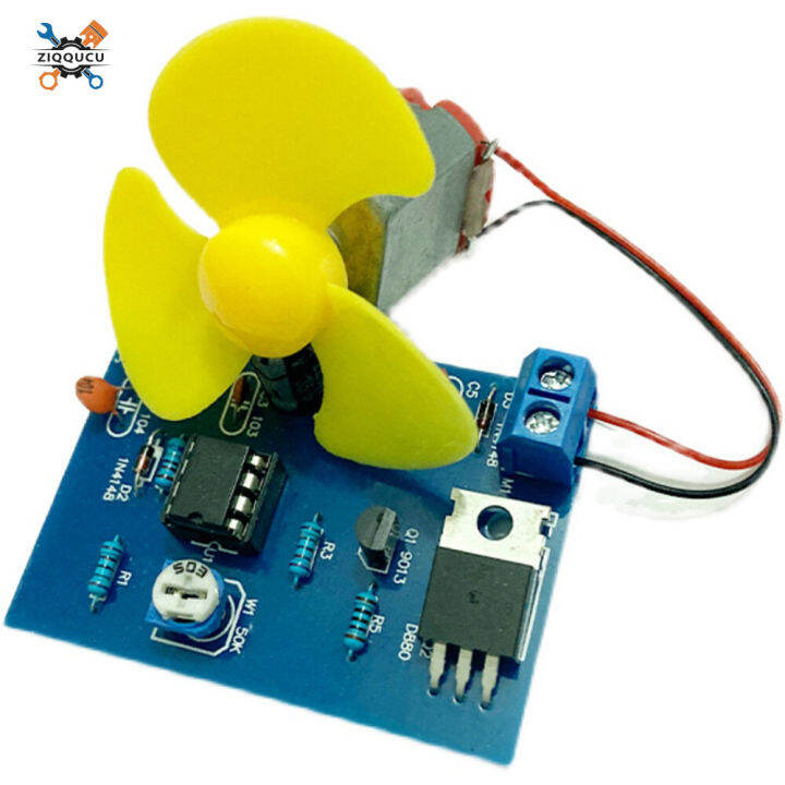 Ziqqucu DIY Kits NE555 DC Motor Speed Controller PWM Variable Speed ... Ziqqucu DIY Kits NE555 DC Motor Speed Controller PWM Variable Speed ...