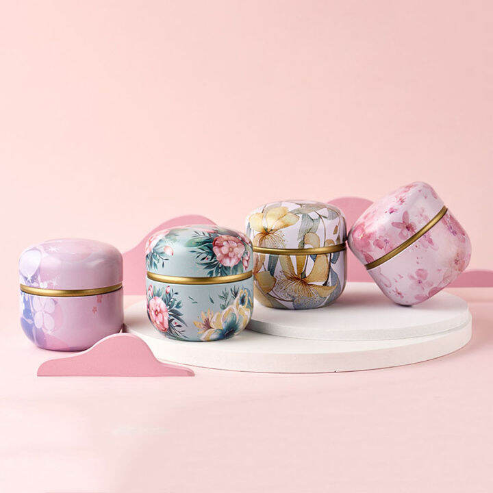 HJKL กล่องบรรจุกระป๋องชาขนาดเล็กอเนกประสงค์รูปขนมลูกกวาดขนาดเล็กกล่อง ...