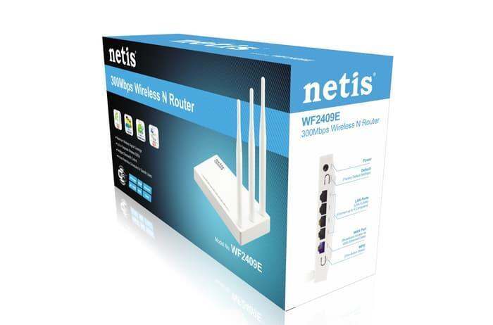 Netis WF2409E 300Mbps Wireless N Router w/5dBi High Gain Antenas | Lazada Indonesia