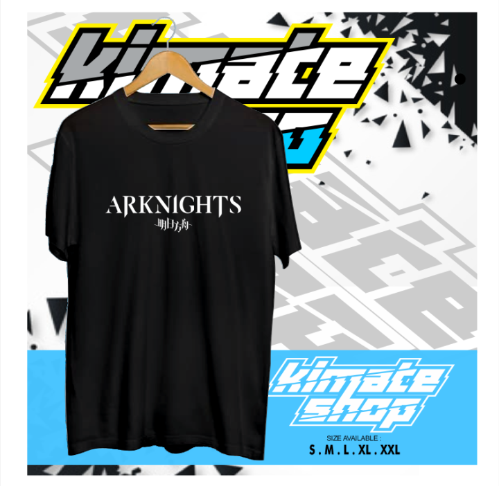 KAOS BAJU ARKNIGHT LOGO KAOS GAME GAMER UNISEX - KIMATE SHOP | Lazada ...