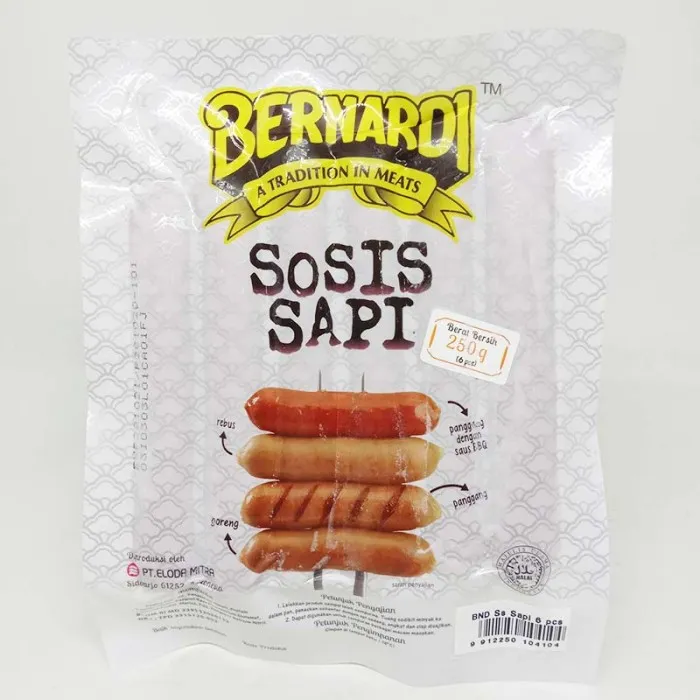 BERNARDI SOSIS SAPI 6'S 250 G SURABAYA | Lazada Indonesia