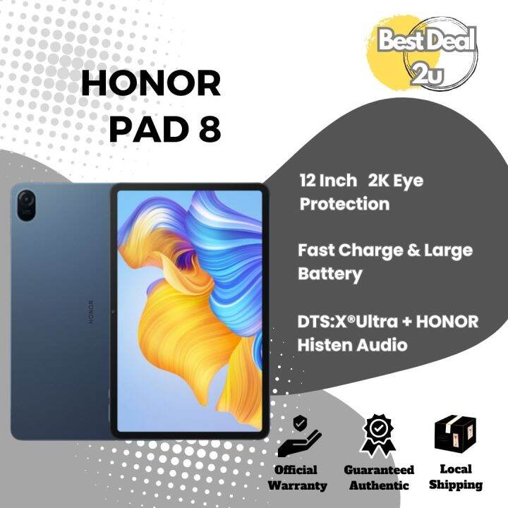 HONOR Pad 8 12 inch Tablet WIFI 8GB + 256GB | HONOR FullView Display ...