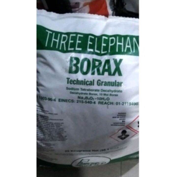 BORAX THREE ELEPHANT TECHNICAL GRANULAR USA. | Lazada PH