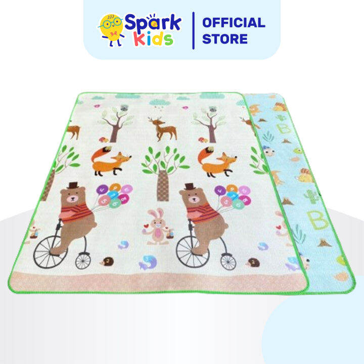Spark kids แผ่นรองคลาน เสื่อรองคลาน แผ่นรองคลานเด็ก เบาะรองคลาน ลาย 2 ...