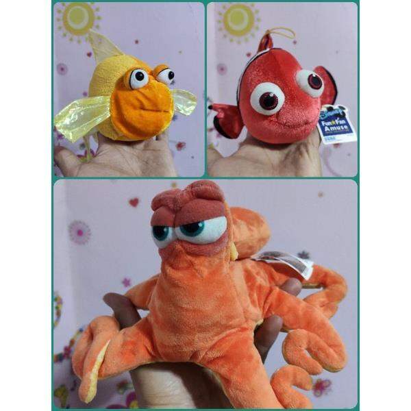 【COD】 Disney's Nemo Finding Dory and Ganz Gold Fish Small Plush Toys ...