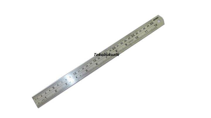 Penggaris Besi Stainless 30 cm | Lazada Indonesia