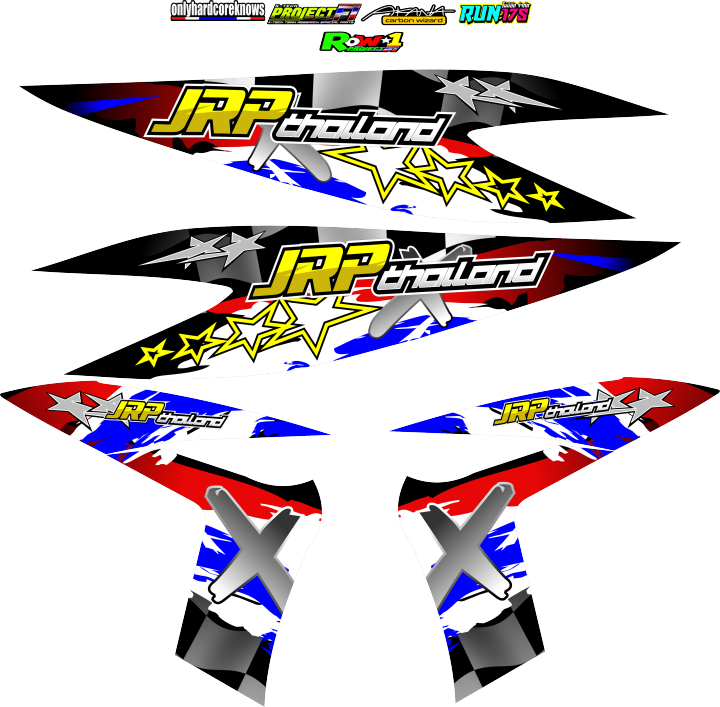 RUSI VENUS JRP THAILAND DECALS | Lazada PH