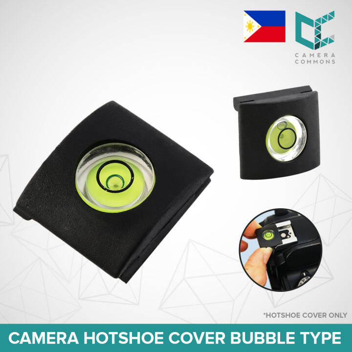 Universal Camera Hotshoe Cover Regular + Bubble Type Level Indicator ...