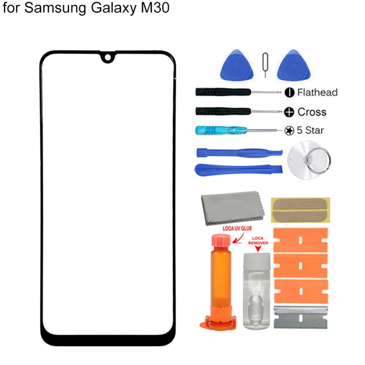 เปลี่ยนกระจกหน้าจอชุดซ่อมสำหรับ Samsung Galaxy M10 M20 M30 M40 | Lazada.co.th