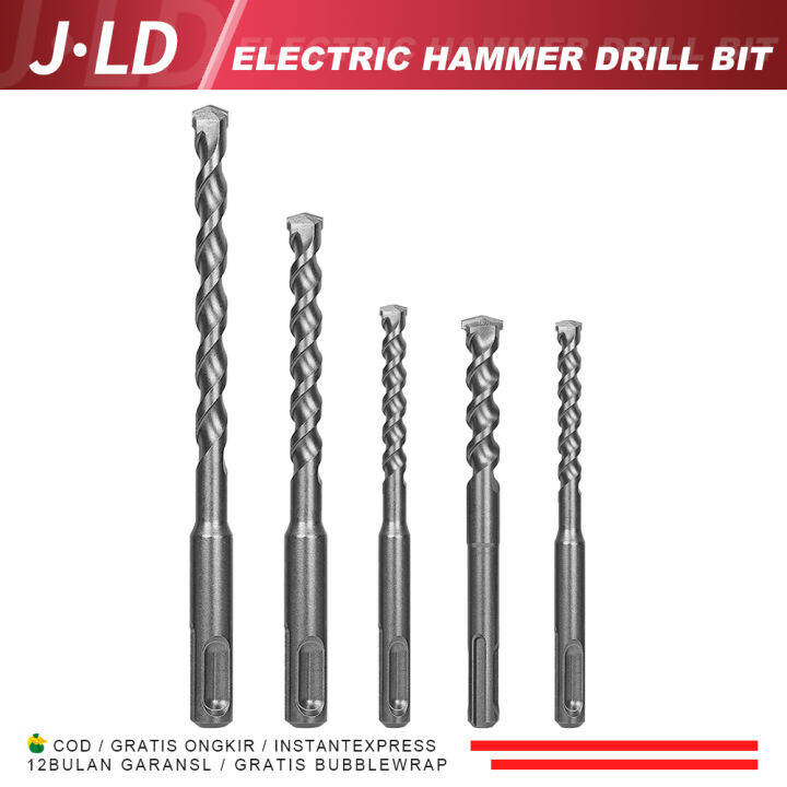 JLD Mata Bor Cross Head/Carbide Round Shank Electric Hammer Drill Bits ...