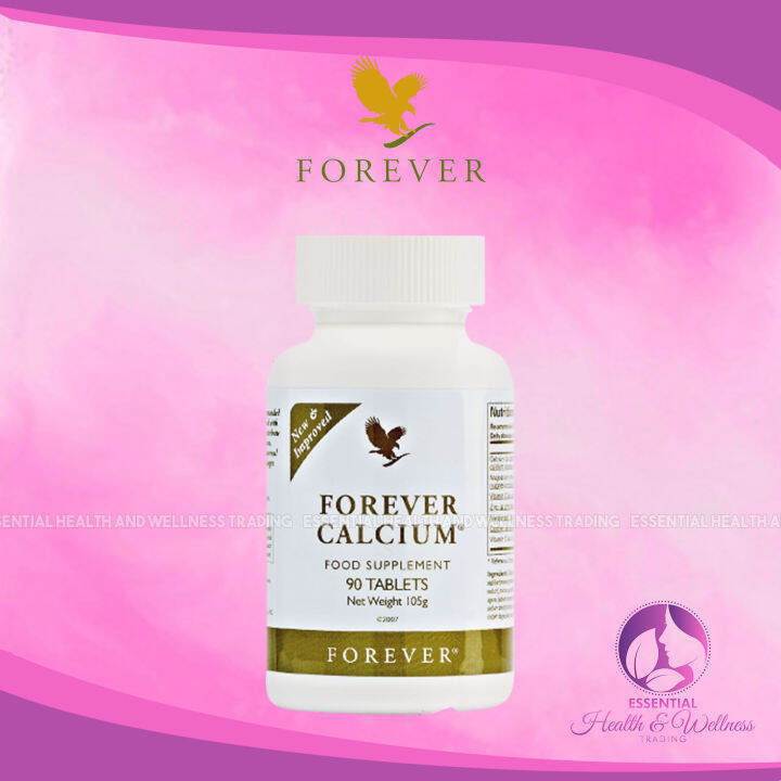 Forever Calcium ( 90 Tablets ) ( 104 g ) 1 Bottle Calcium + Magnesium ...