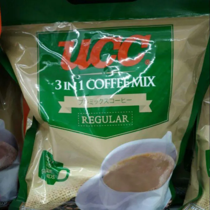 UCC 3 in 1 Regular Coffee 20sachet 400g GREEN | Lazada PH