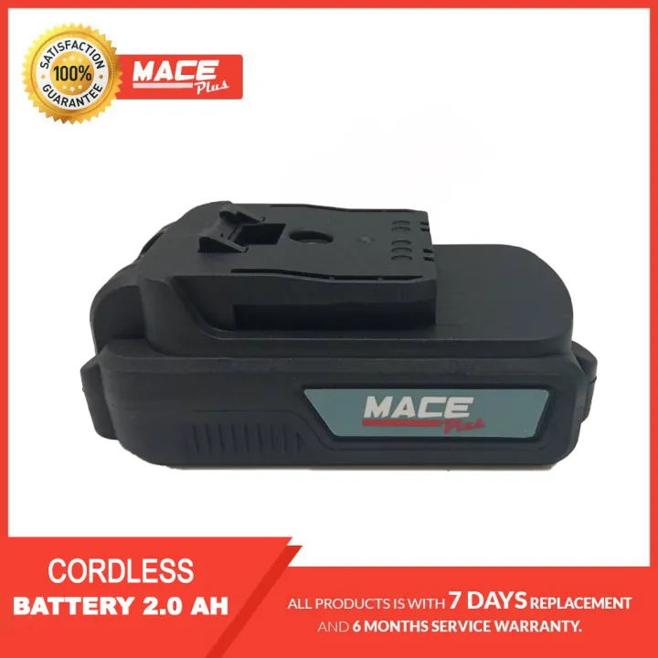 MACE PLUS 21V BATTERY 2.0ah / 4.0AH | Lazada PH