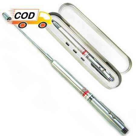 Bolpoint Pena Pulpen Unik Premium Multifungsi 5 in 1 Laser Pointer ...