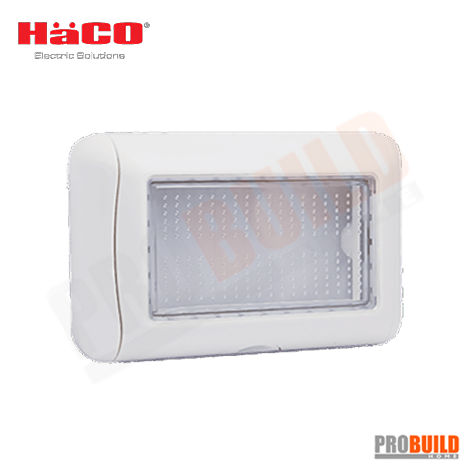 HACO PR-W222R I-CON หน้ากากกันน้ำแบบฝัง | Lazada.co.th