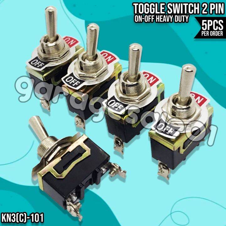 ⚡⚡5PCS Toggle Switch 2 pin ON-OFF Heavy duty⚡ | Lazada PH