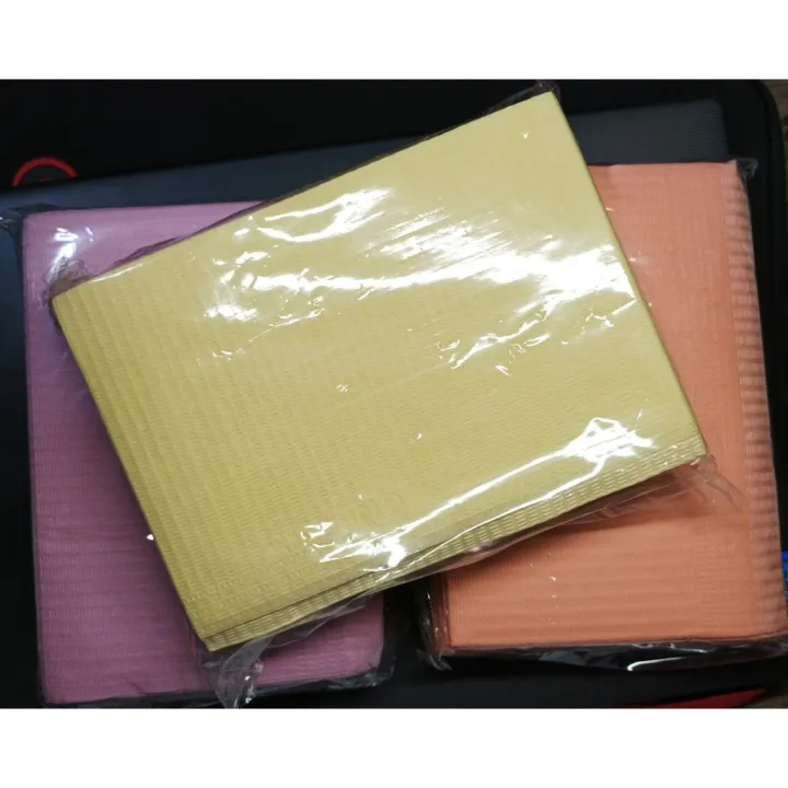 Colored Bibs for Dental or Tattoo - Pink, Orange, Yellow | Lazada PH