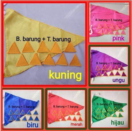 Bendera Barung Siaga + Tanda Barung Siaga Bendera Pramuka Siaga ...