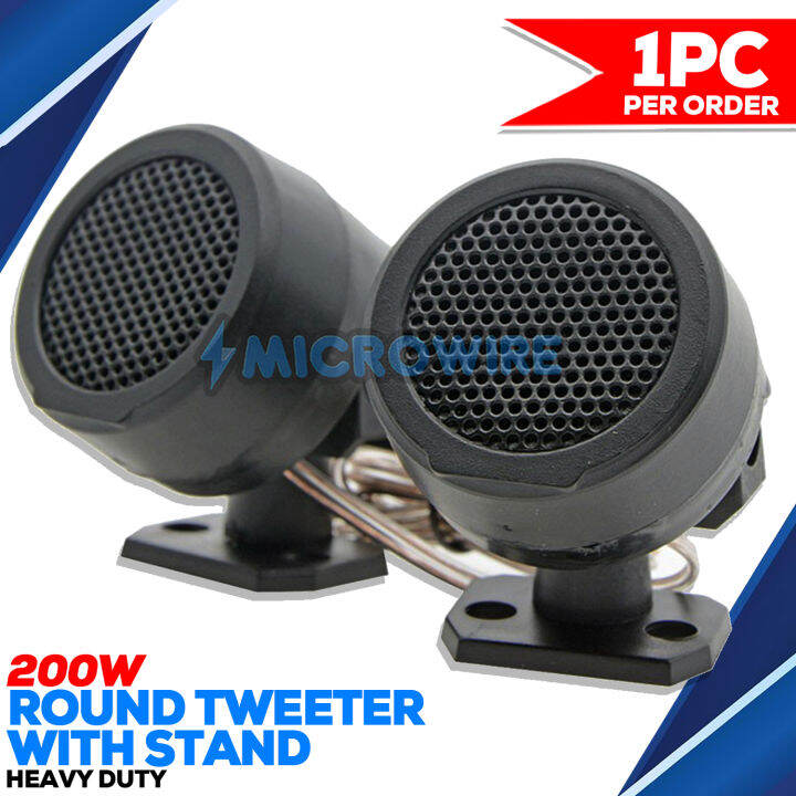 **CLEARANCE** 200W 1Piece Piezo Round Tweeter w/ Stand | Lazada PH