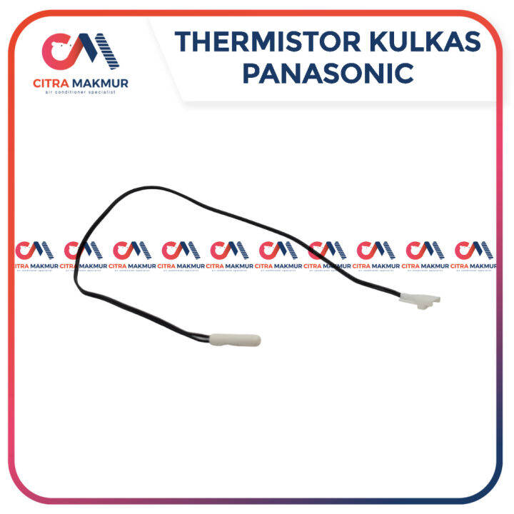 Thermistor Kulkas Panasonic Thermis Sensor suhu Defrost Bimetal Digital ...