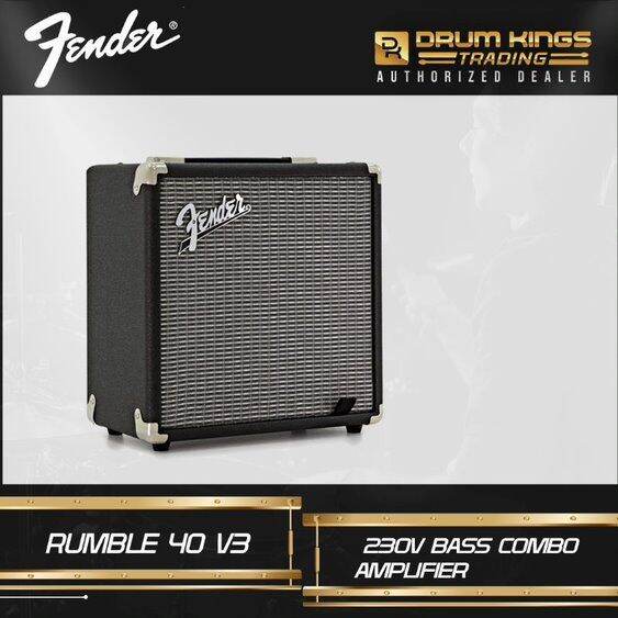 Fender Rumble 40 V3 230V Bass Combo Amplifier | Lazada PH