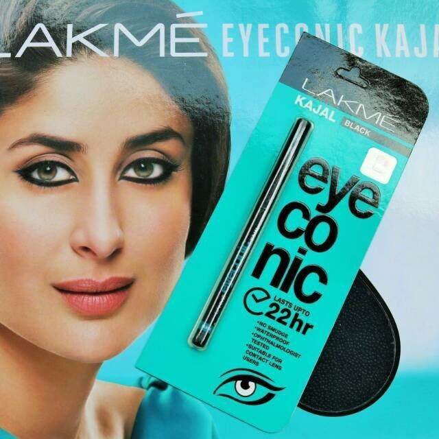 Lakme Eyeconic Kajal Deep Black Colour Waterproof | Lazada