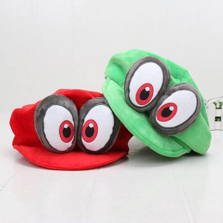 Super Mario Bros Odyssey Cappy Cosplay Cap Plush hat | Lazada PH