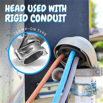 Rigid Steel Conduit RSC Entrance Cap 1/2" 3/4" 1" | Lazada PH