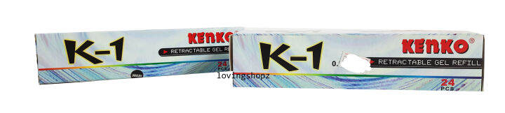 Isi Refill Pulpen Kenko K-1, Refill atau isi pen Kenko K1 0.5 tinta gel ...